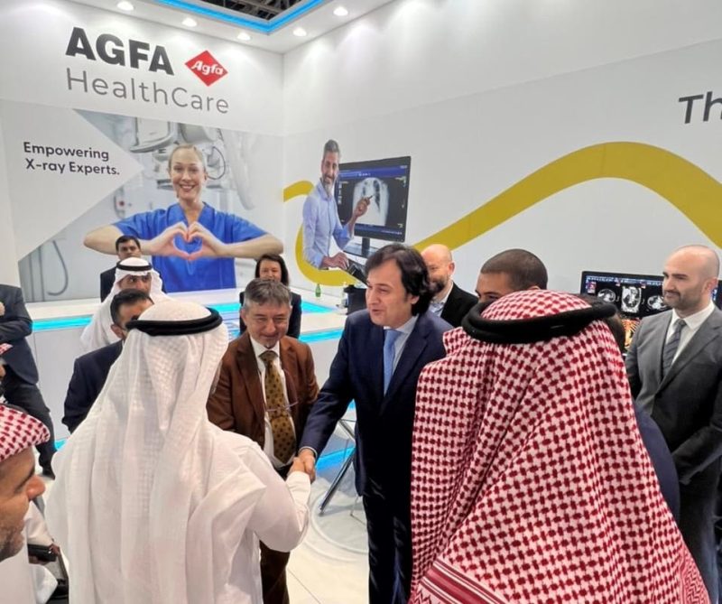Ministry of Health Saudi Arabia visits AGFA HealthCare at Arab Health 2023
