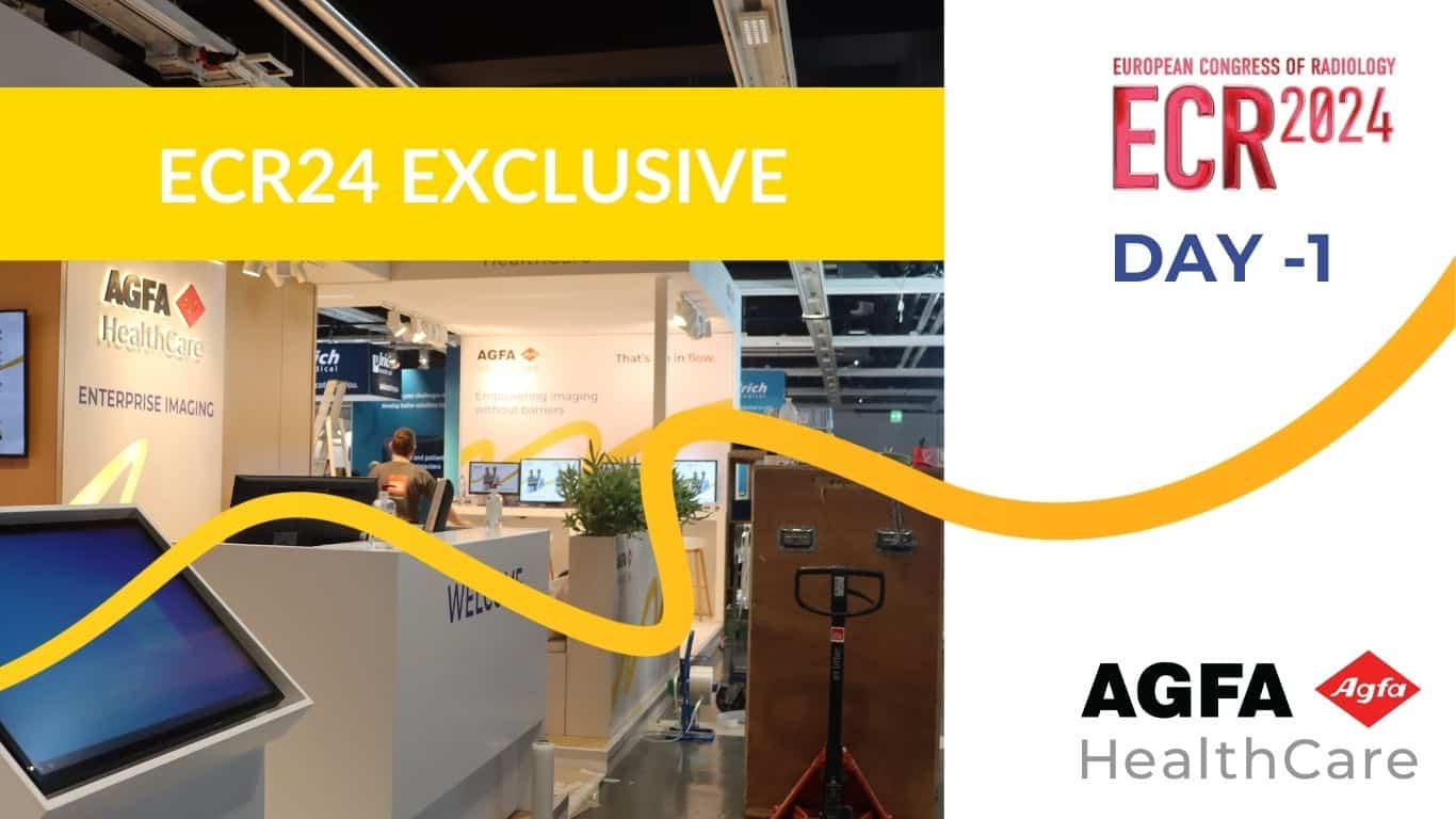 ECR24 EXCLUSIVE! Day -1: Build, Build, Build! - agfahealthcare-rebranding