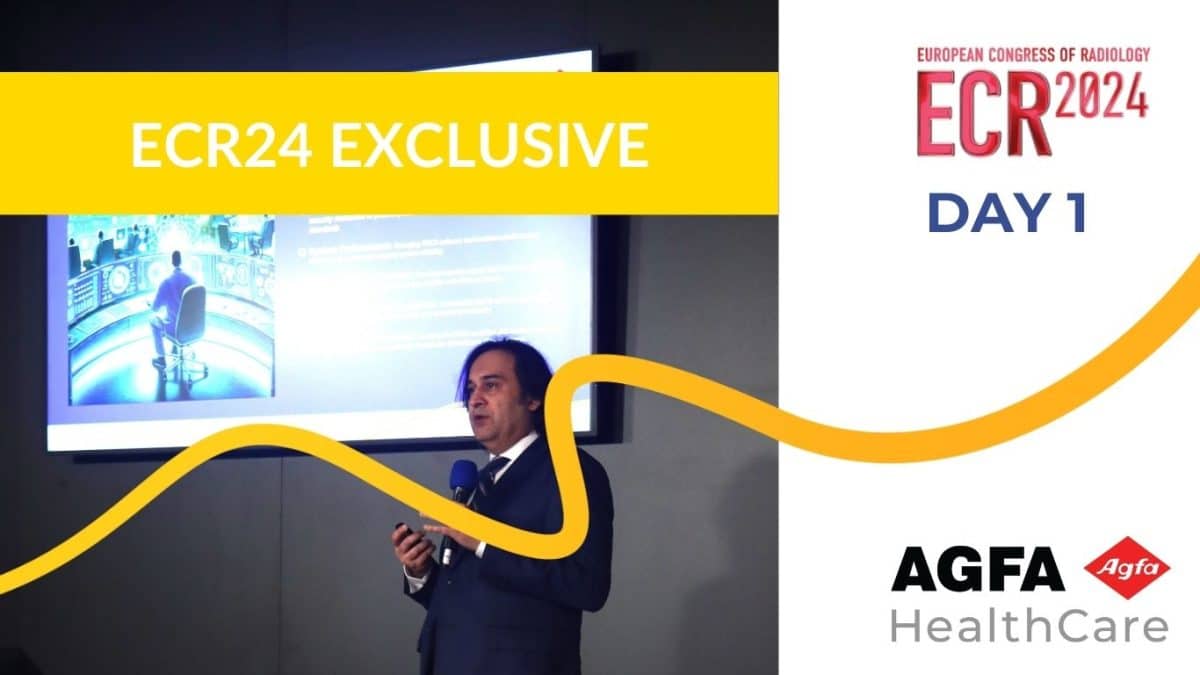 ECR24 EXCLUSIVE! Day 1: ECR is open! - agfahealthcare-rebranding
